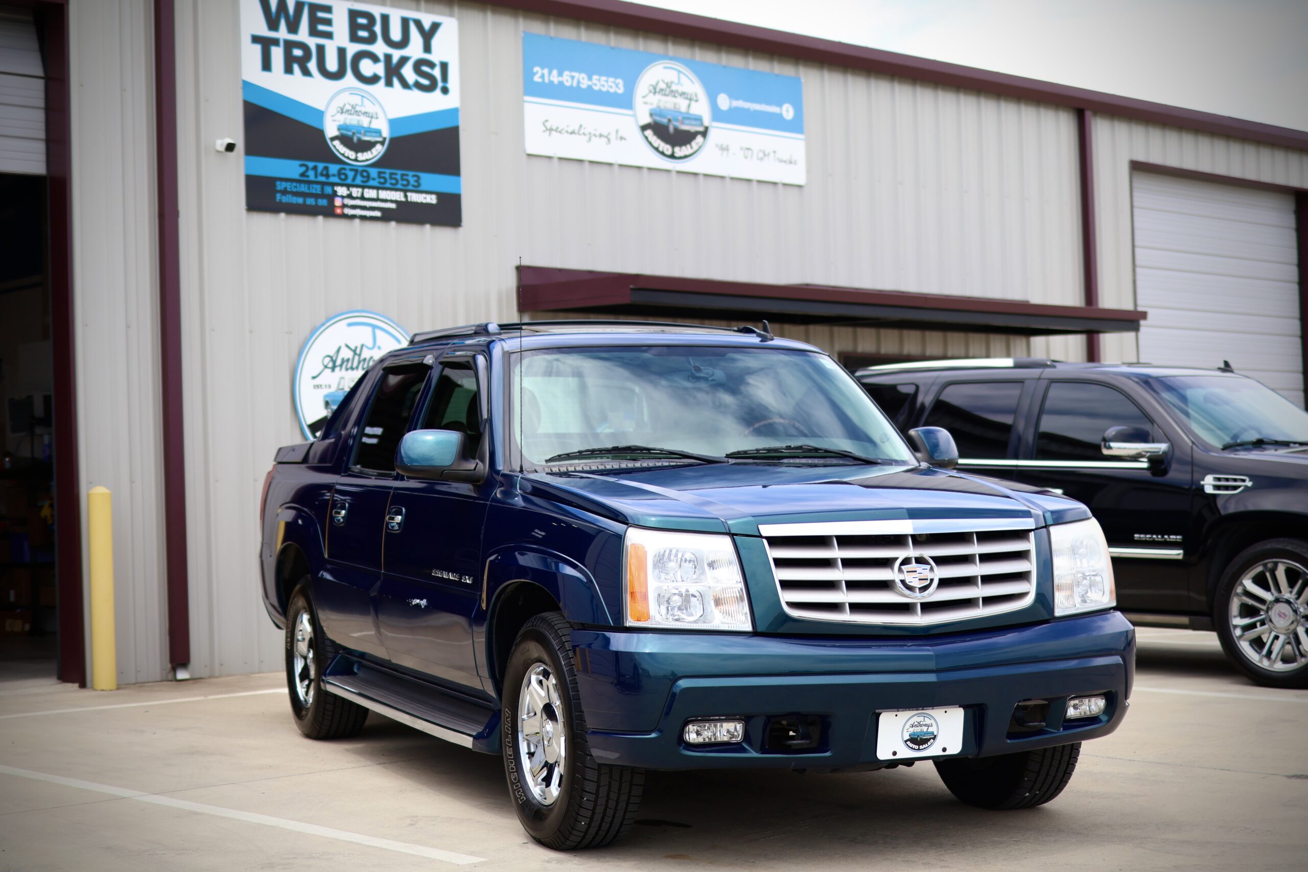 *VERY RARE RIPTIDE BLUE* 2006 Cadillac Escalade EXT 6.0L LQ9 AWD **137K ...